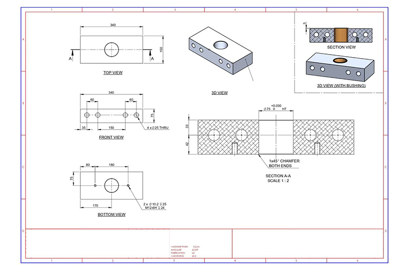 Machining Drawings for CNC Machining: Everything You Need to Know - Precision Custom Industrial ...